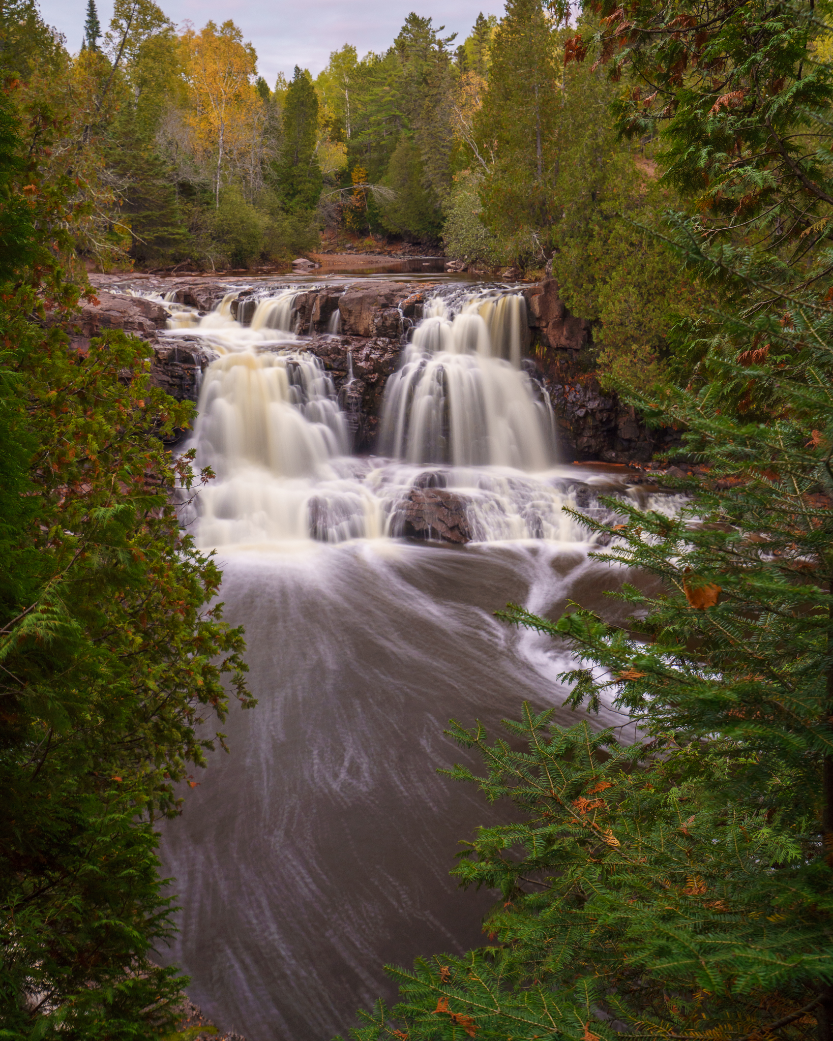 Upper Gooseberry Falls - Joshua Steele Photography
